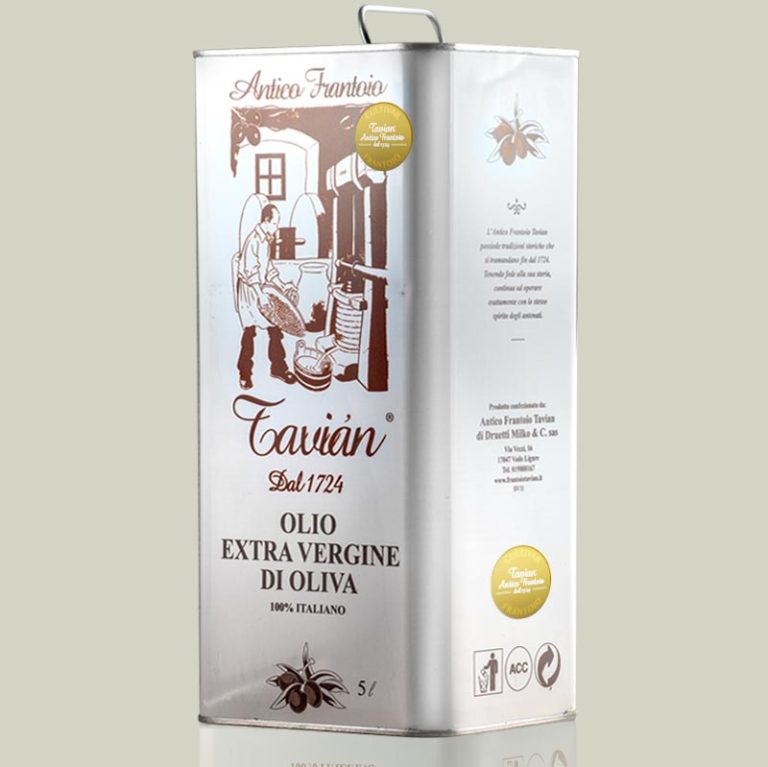 Olio Extra Vergine di Oliva Cultivar "Frantoio" - 5 L - Antico Frantoio ...